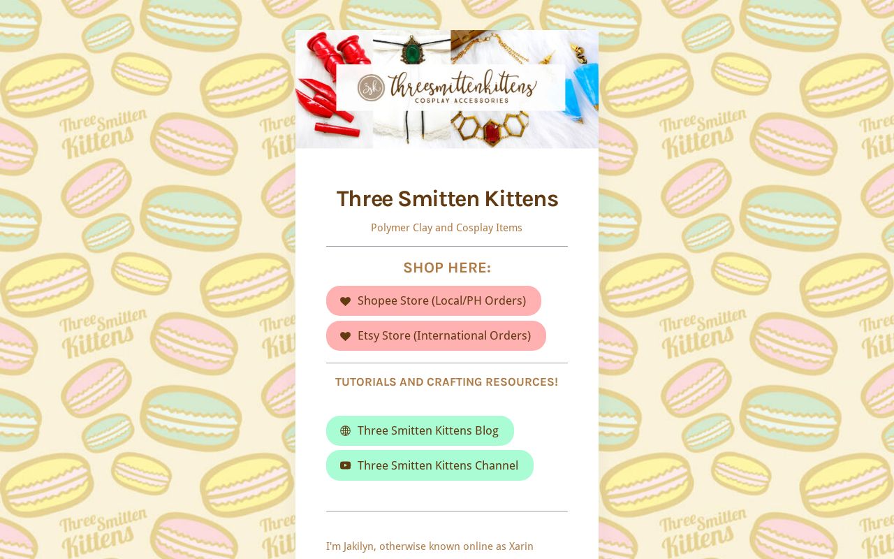 Three Smitten Kittens Accessories